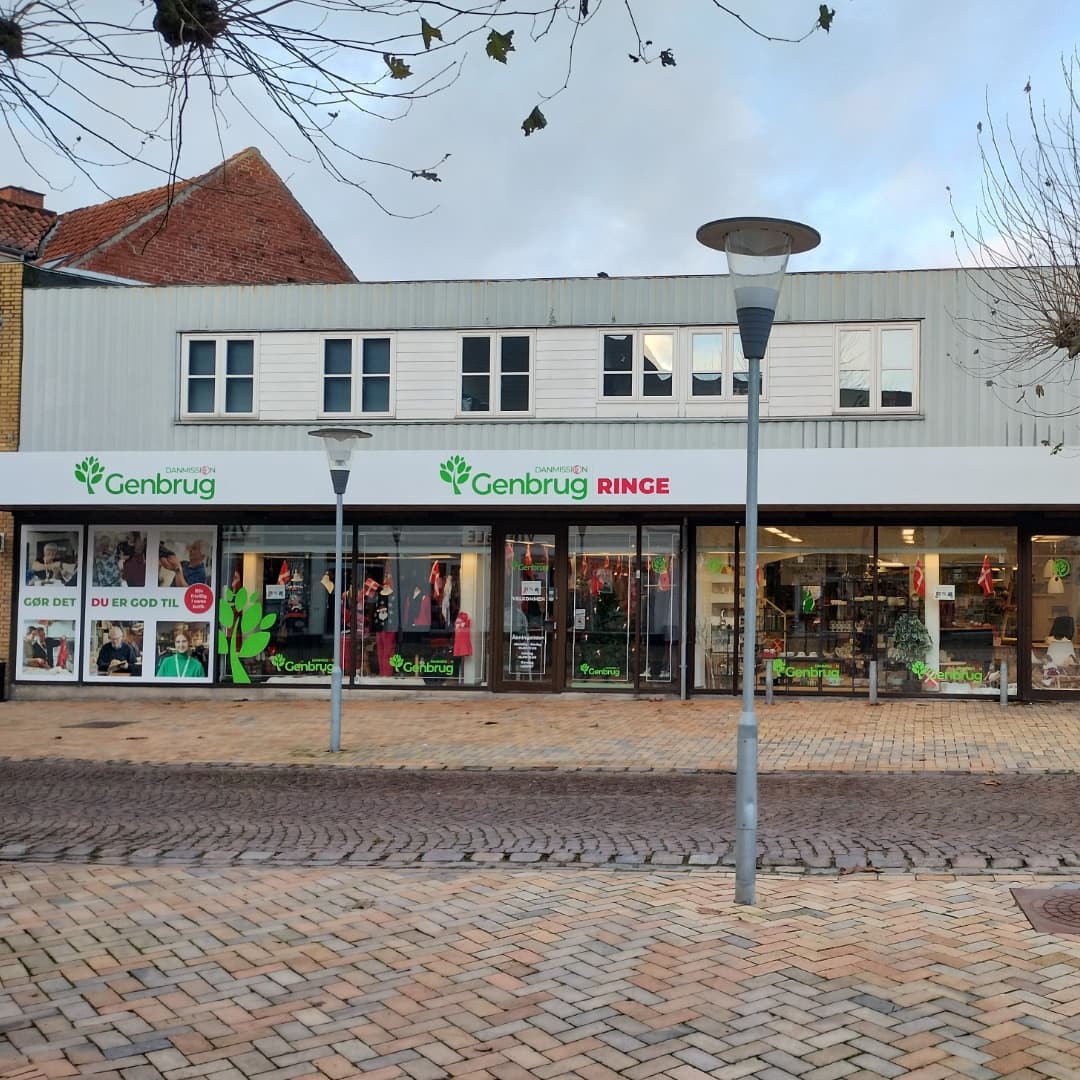 Danmission Genbrug Ringe - Besøg vores fine genbrugsbutik